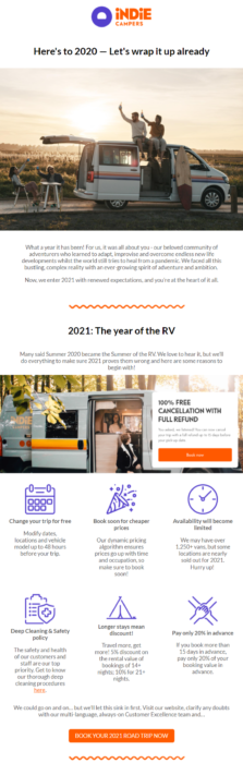 The greatest New Year Email Ideas and Examples (+Email Subject Lines)