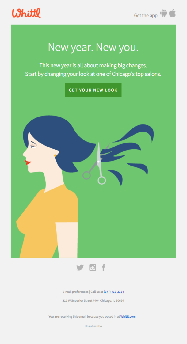 The greatest New Year Email Ideas and Examples (+Email Subject Lines)
