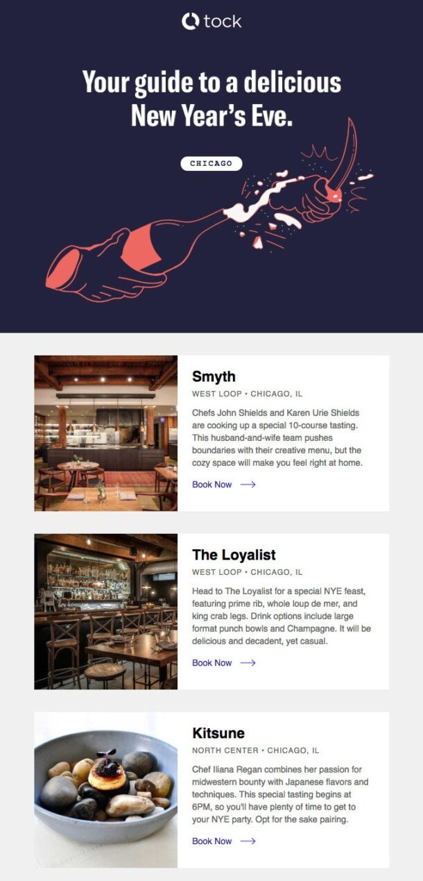 The greatest New Year Email Ideas and Examples (+Email Subject Lines)