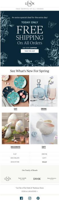 Easter Email: Templates, examples from real brands & 50 subject lines