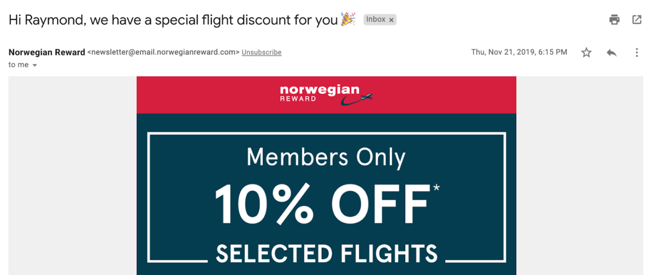 How to create and send upsell and cross sell emails (examples)