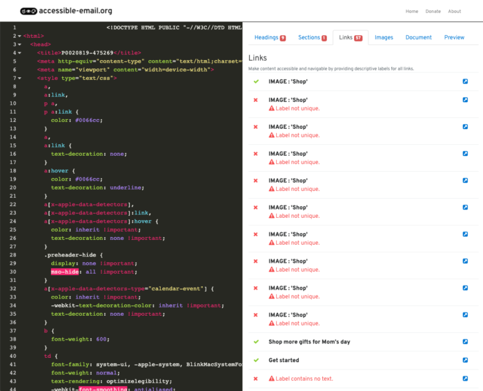 Email Accessibility: Designing and coding accessible emails