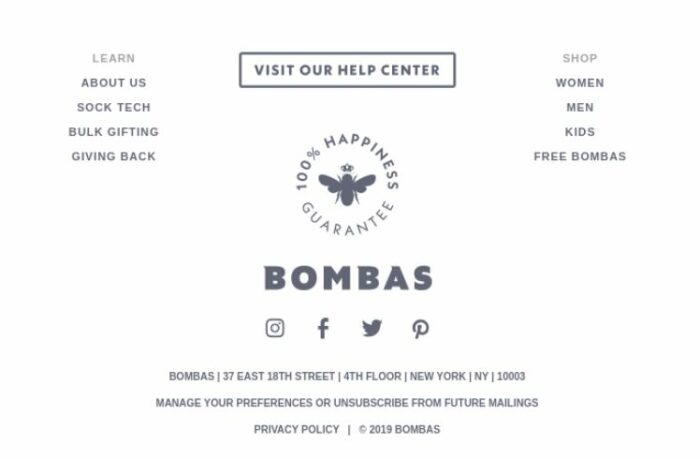 Email Footer Design Best Practices & Examples to Spice It Up