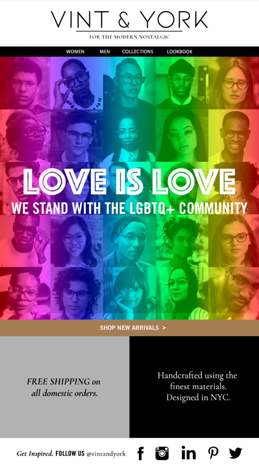 Pride Month Email Designs That'll Inspire You in 2023 🌈