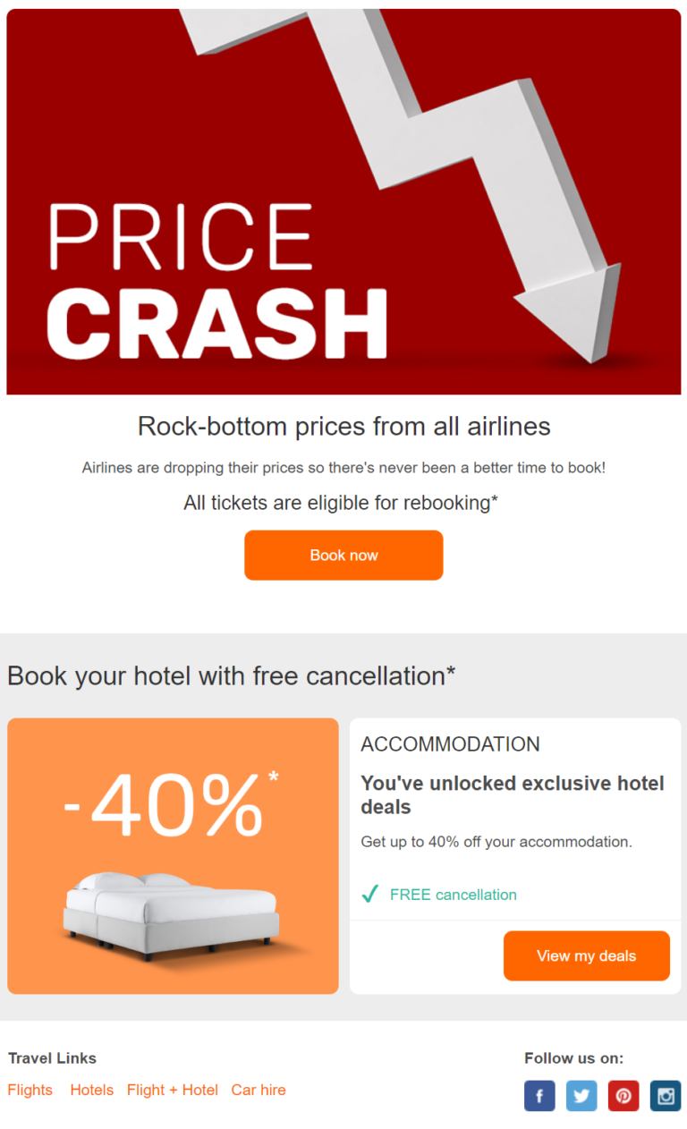Travel Email Marketing: How the Travel & Hospitality Industries Sent ...