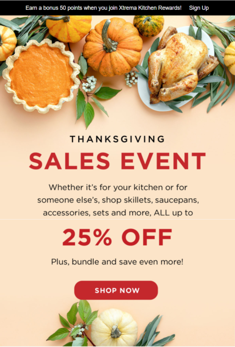 31 Ways to Design Your Thanksgiving Email Template & Subject Line
