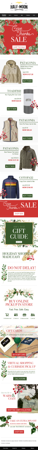 31 Ways to Design Your Thanksgiving Email Template & Subject Line