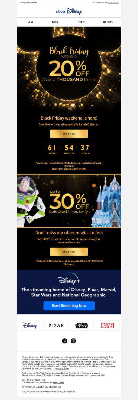 Black Friday Email Examples, Templates and Subject Lines To Jump Start ...