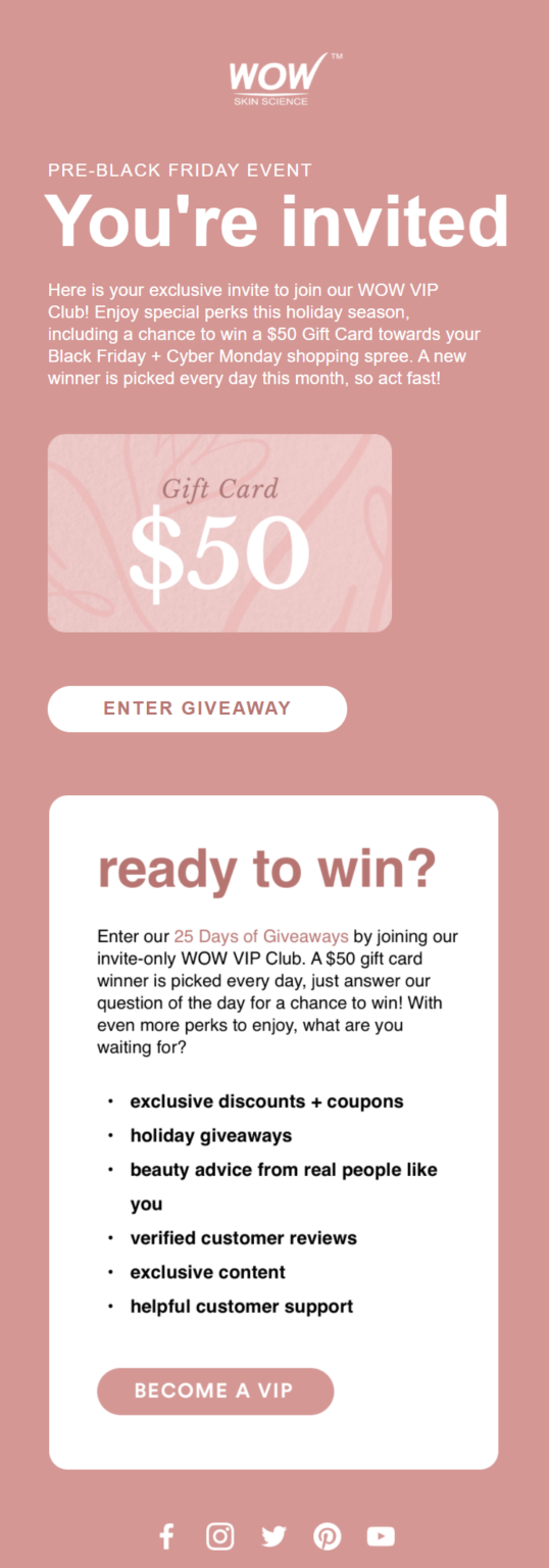 Cyber Monday email examples and practices for 2023