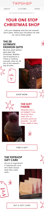 Christmas Email Template Ideas with 20+ Inspirational Examples