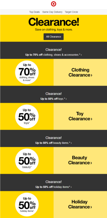 The full email marketing guide for grocery stores (Walmart, Target, Lidl)