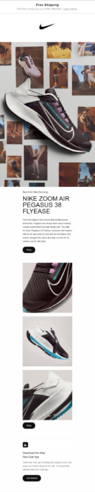 Lessons to learn from Nike's email marketing