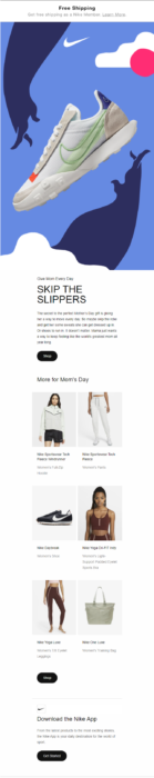 Lessons to learn from Nike's email marketing