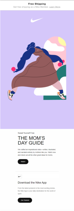 Lessons to learn from Nike's email marketing