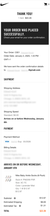 Lessons to learn from Nike's email marketing