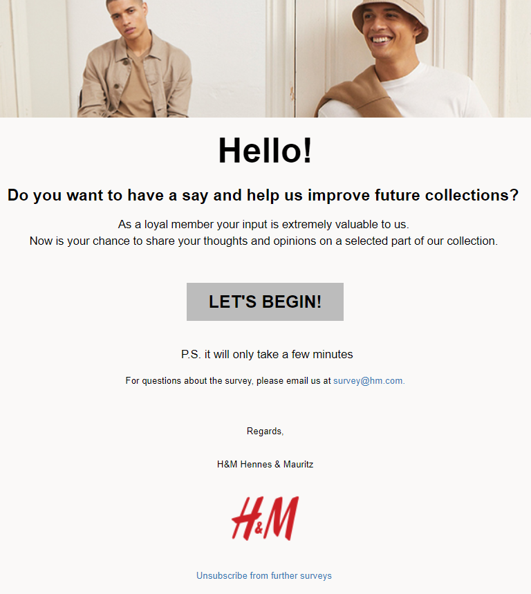 Email marketing lessons to learn from H&M